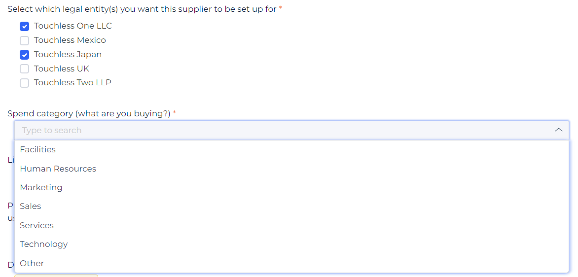 New Supplier Justification – Graphite Systems Knowledge Base