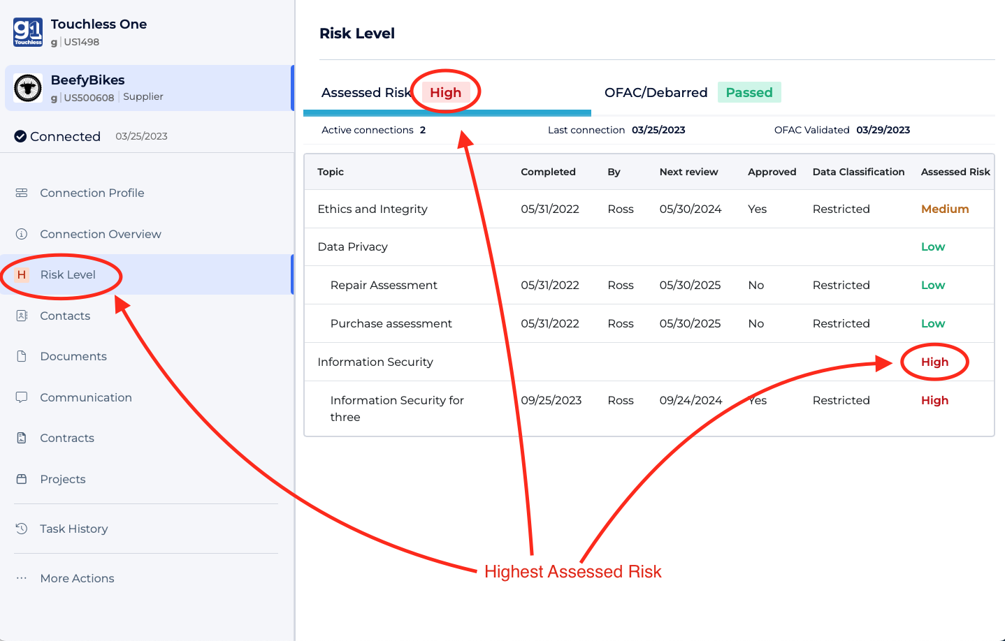 How Supplier Risk is calculated – Graphite Systems Knowledge Base