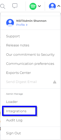 Using Integration Admin pages – Graphite Systems Knowledge Base