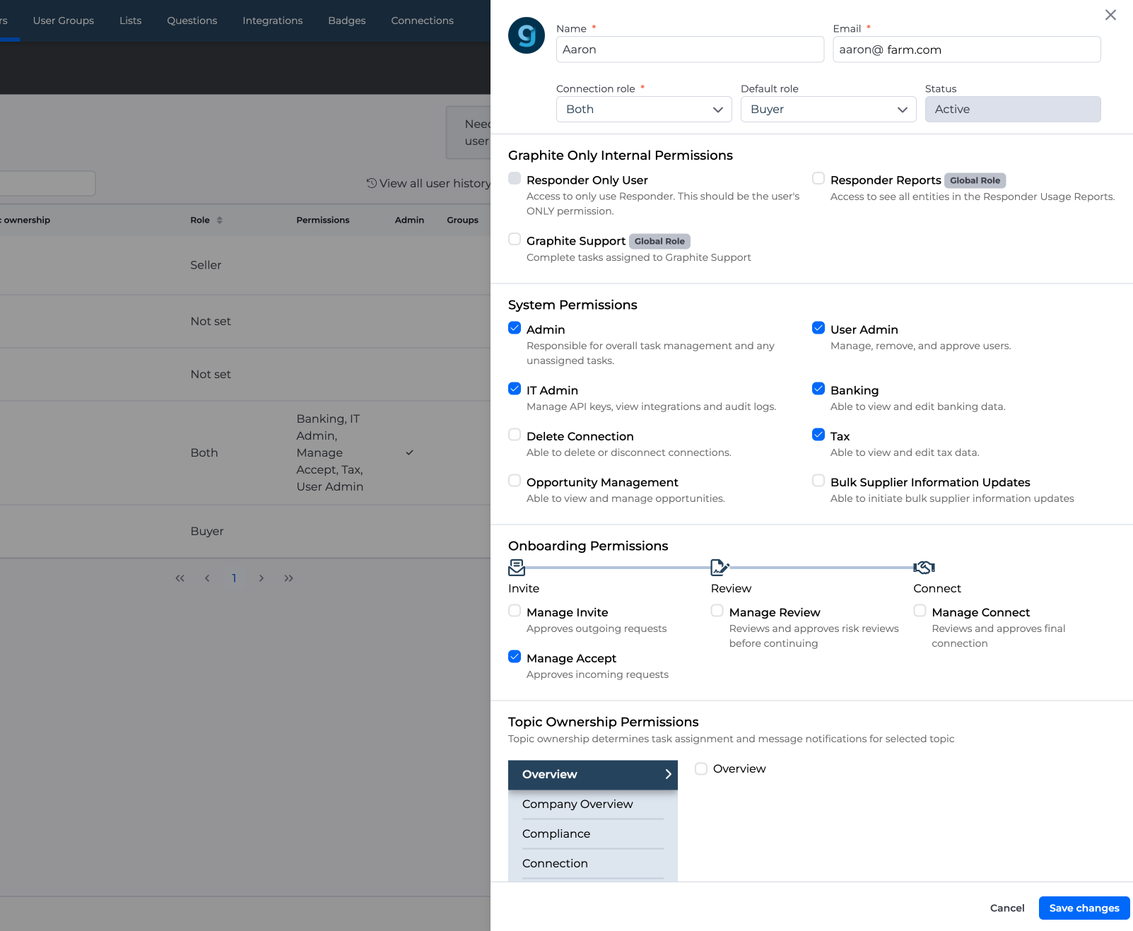 Adding new users – Graphite Systems Knowledge Base
