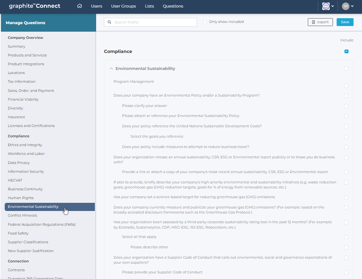 Graphite Question Library – Graphite Systems Knowledge Base
